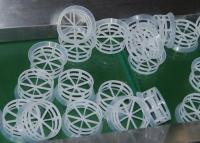 China Anti Acid - Alkali Plastic Random Packings With High Mass Transfer Efficient for sale