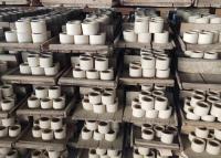 China Simple Shape Ceramic Tower Packing / Ceramic Raschig Rings High Mechanical Stability for sale
