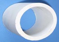 China Simple Shape Ceramic Tower Packing / Ceramic Raschig Rings High Mechanical Stability for sale