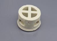 China Liquid Extraction Ceramic Tower Packing , Packing Pall Ring Lower Pressure High Efficiency for sale