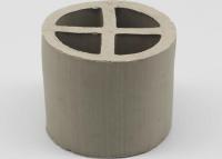 China Ceramic Cross Partition Ring 50mm High Chemical Stability Tower Packing for Reburner for sale