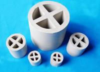 China Acid Resistant Ceramic Random Packing Alumina Ceramic Cross Partition Ring for sale
