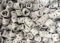 China Heat Endurance Ceramic Random Packing , Ceramic Pall ring For High Pressure Towers for sale