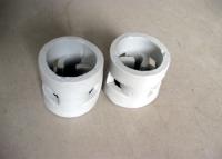 China Heat Endurance Ceramic Random Packing , Ceramic Pall ring For High Pressure Towers for sale