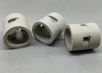 China Light Grey Ceramic Random Packing High Mechanical Strength Resist High Temperature for sale