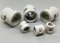 China Light Grey Ceramic Random Packing High Mechanical Strength Resist High Temperature for sale