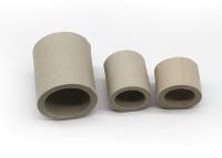 China Large Size Ceramic Structured Packing / Ceramic Raschig Rings For Tower Packing for sale