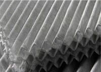 China Metal Wire Mesh Structured Packing Column Without Channeling Of Liquid for sale