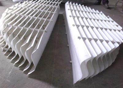 China High Capacity Vane Pack Mist Eliminator 8-40 Micron Stainless Steel Column Internals for sale