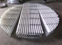 China High Capacity Vane Pack Mist Eliminator 8-40 Micron Stainless Steel Column Internals for sale