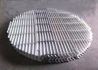 China High Capacity Vane Pack Mist Eliminator 8-40 Micron Stainless Steel Column Internals for sale