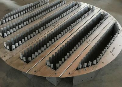 China Orifice Type Column Internals Liquid Distributor Anti Clogging High Elasticity 100mm for sale