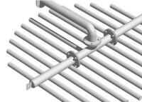 China Pipe Type Liquid Distributor Column Internals Low Pressure Drop Stainless Steel for sale