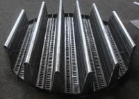 China SS/CS/ Plastic Distillation Tower Internals Hump Support 290 Mm Fixed Width Sectional Design for sale