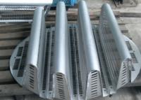 China SS/CS/ Plastic Distillation Tower Internals Hump Support 290 Mm Fixed Width Sectional Design for sale