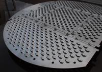 China Stainless Steel Fixed Valve Tray High Capacity 1000mm Diameter for Distillation Column for sale
