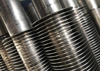 China Laser Welding Finned Radiator Pipe Stainless Steel Material With Short Heating Time for sale