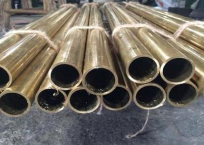 China GB/T 5231-2012 H85 Seamless Brass Tubing OD 19.5cm for Condenser for sale