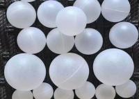 China Floating Ball Plastic Random Packings For Tower Packing Dia 50 / 80 / 100mm for sale