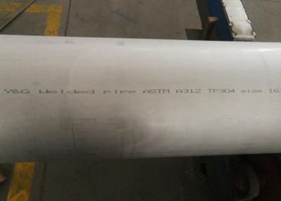 China ASTM A312 TP304 Stainless Steel Welded Tube 18-20% Cr Oil Impregnation Surface for sale