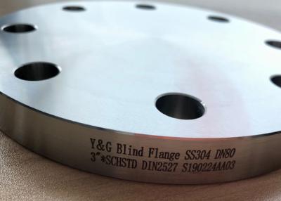 China Blind Flange Carbon Steel Stainless Steel Cu Ni ANSI B16.5 1/2 to 48 Inch 150 to 2500 Pressure Rating for sale