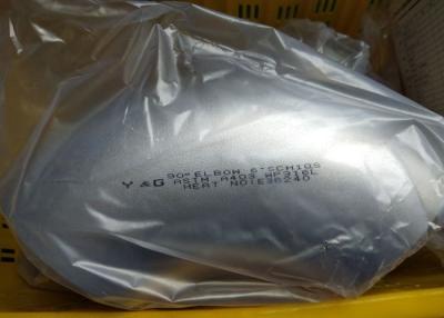 China A403 WP316L Stainless Steel 90 Deg Elbow 6 Inch Sch 10S Pipe Fitting Corrosion Resistant for sale