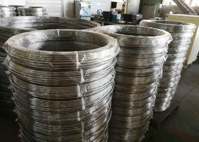 China Cold Drawn Stainless Steel Tubing ASTM A269 TP347H Bright Coil Tube 6mm OD for sale