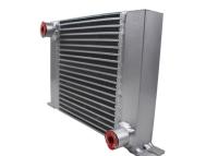 China Air - Cooled Heat Exchanger Equipment Cooler Radiator Condensor Welding Fin for sale