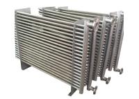 China Air - Cooled Heat Exchanger Equipment Cooler Radiator Condensor Welding Fin for sale