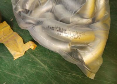 China ASTM A403 WP321 Stainless Steel Pipe Fittings Elbow 90 Deg 2.5 Inch SCH10S for sale