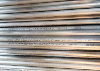 China ASTM A268 TP430 Seamless Stainless Steel Tube UNS S43000 16% Chromium Corrosion Resistance for sale
