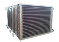 China 3-25mm Fin Pitch Heat Exchanger Copper Fin Tube Air Cooler for Industrial Process Cooling for sale