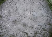 China 38mm 50mm Plastic Packing Pp Pall Ring 150 Kg/M3 Bulk Density For Tower Packing for sale