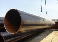 China Spiral Welded Schedule 40 Carbon ERW Steel Pipe Round Shape 3-50mm Thickness for sale