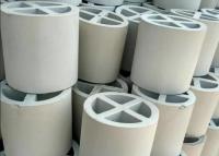 China Ceramic Pall Ring Tower Packing Ceramic Random Packing In Adsorbing Columns for sale