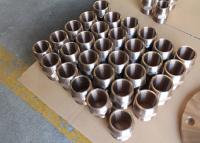 China Copper Alloy Double Nipple Precision Fittings Flanges Auto Parts ISO9001 Custom Sizes for sale