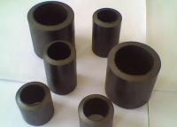 China Carbon Raschig Ring Tower Packing 38mm OD 25mm ID Heat Resistance Black Color for sale