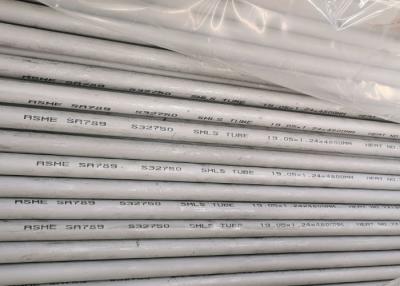 China ASTM A789 UNS S31803 Duplex Stainless Steel Seamless Tubing 6-50mm OD Good Weldability for sale