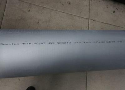 China ASTM B407 UNS N08810 Nickel Alloy Tube 1.24-59.54mm Thickness DIN Standard for sale
