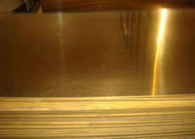 China UNS C68700 Aluminum Brass Plate Corrosion Resistant 0.3-120mm Thickness for Forming and Bending for sale