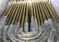 China Seamless Copper U Bend Tube OD 25.4mm 19.05mm Heat Exchanger Tube for sale