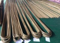China Seamless Copper U Bend Tube OD 25.4mm 19.05mm Heat Exchanger Tube for sale