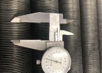 China Embedded Spiral G Type 0.4mm Stainless Steel Fin Tube for Heat Exchanger for sale