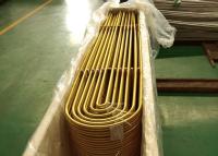 China Seamless Copper U Bend Tube C70600 C71500 for Heat Exchanger 180 Degree for sale