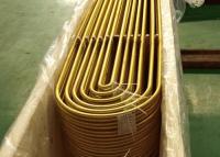 China Seamless Copper U Bend Tube C70600 C71500 for Heat Exchanger 180 Degree for sale