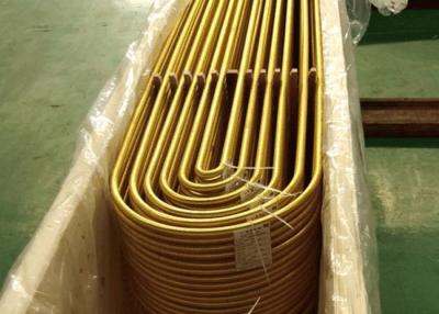 China Seamless Copper U Bend Tube C70600 C71500 for Heat Exchanger 180 Degree for sale