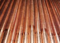China Enhanced Evaporation CS 0.2mm Finned Tube Heat Exchanger 15.88-25.4mm OD for sale