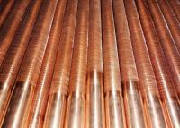 China Enhanced Evaporation CS 0.2mm Finned Tube Heat Exchanger 15.88-25.4mm OD for sale