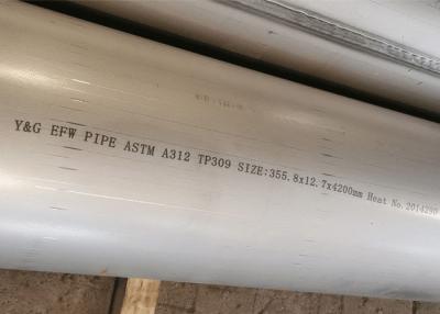 China ASTM A312 TP309 6.35mm OD Polished Stainless Steel Tubing 1-12m Length for sale