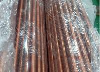 China Highly Efficiency Red 10mm Od Copper Fin Tube Transfer Element for sale